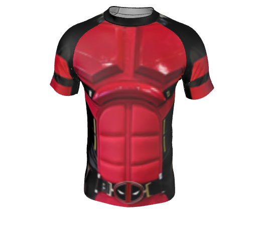 Deadpool Rash Guard Tight Fit | Munky Sports- Active Gear